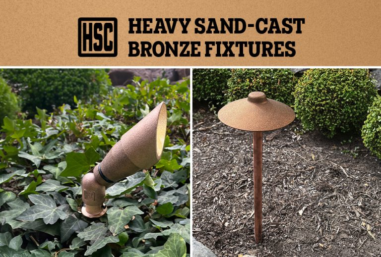New Fixtures in Heavy Sand Cast Bronze - Alliance Outdoor Lighting