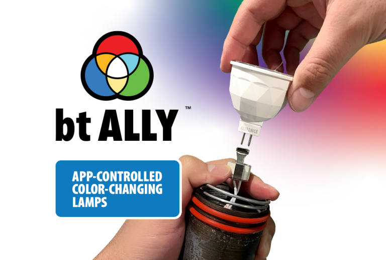 bt Ally App-Controlled RGBW Drop-In Lamps - Alliance Outdoor Lighting